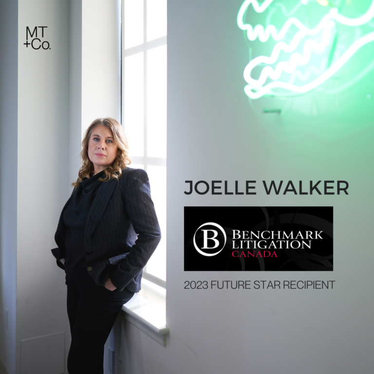 Joelle Walker Recognized as Future Star by Benchmark Litigation in the ...